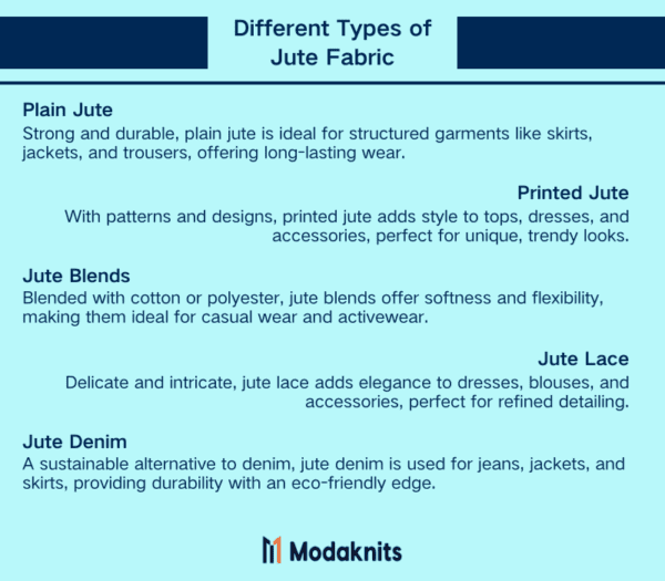 Jute Fabric – Features, Apparel Uses, and Sustainability - Modaknits