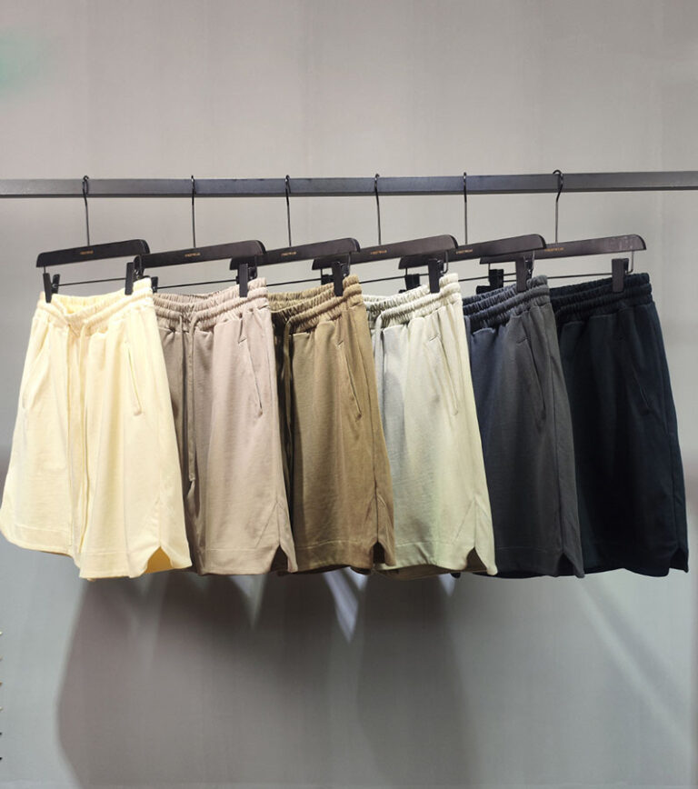 Washed Cotton Side Split Casual Shorts – Clothing Manufacturer ...